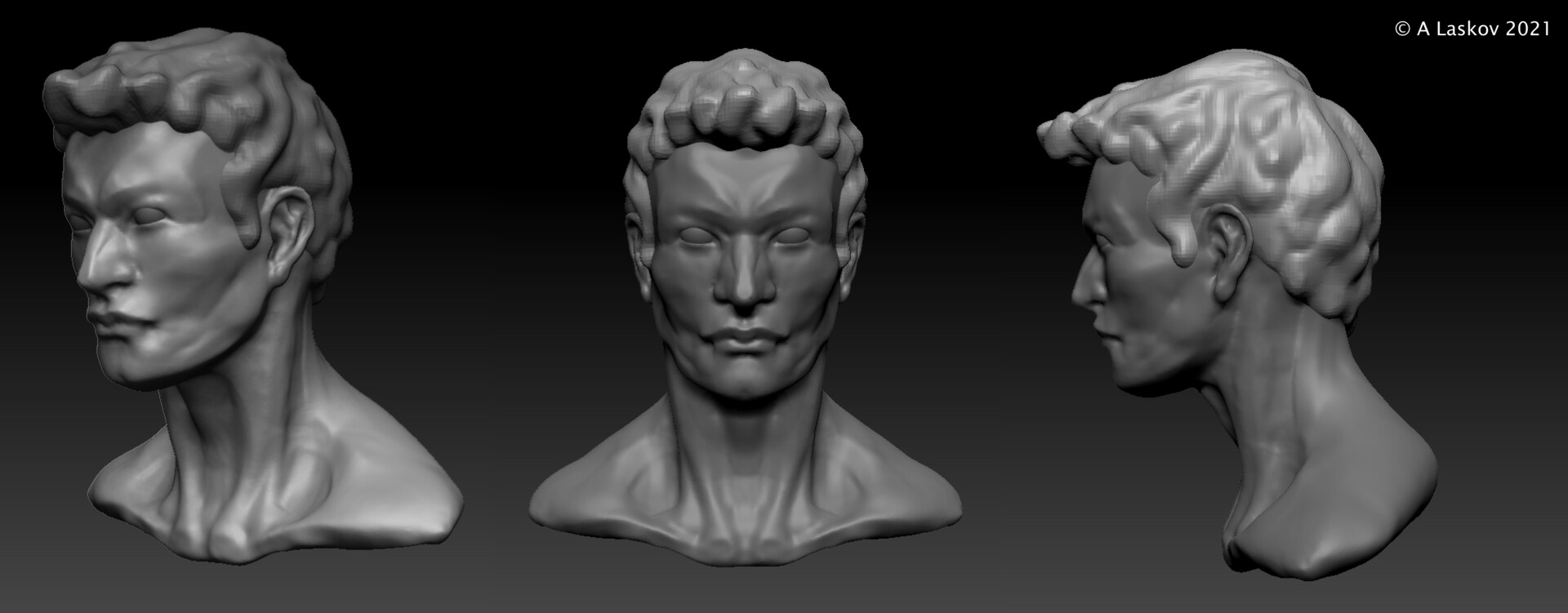 ArtStation - Classical Head Sculpt