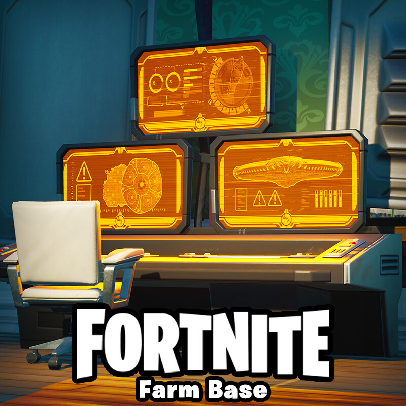ArtStation - Fortnite Farm Base