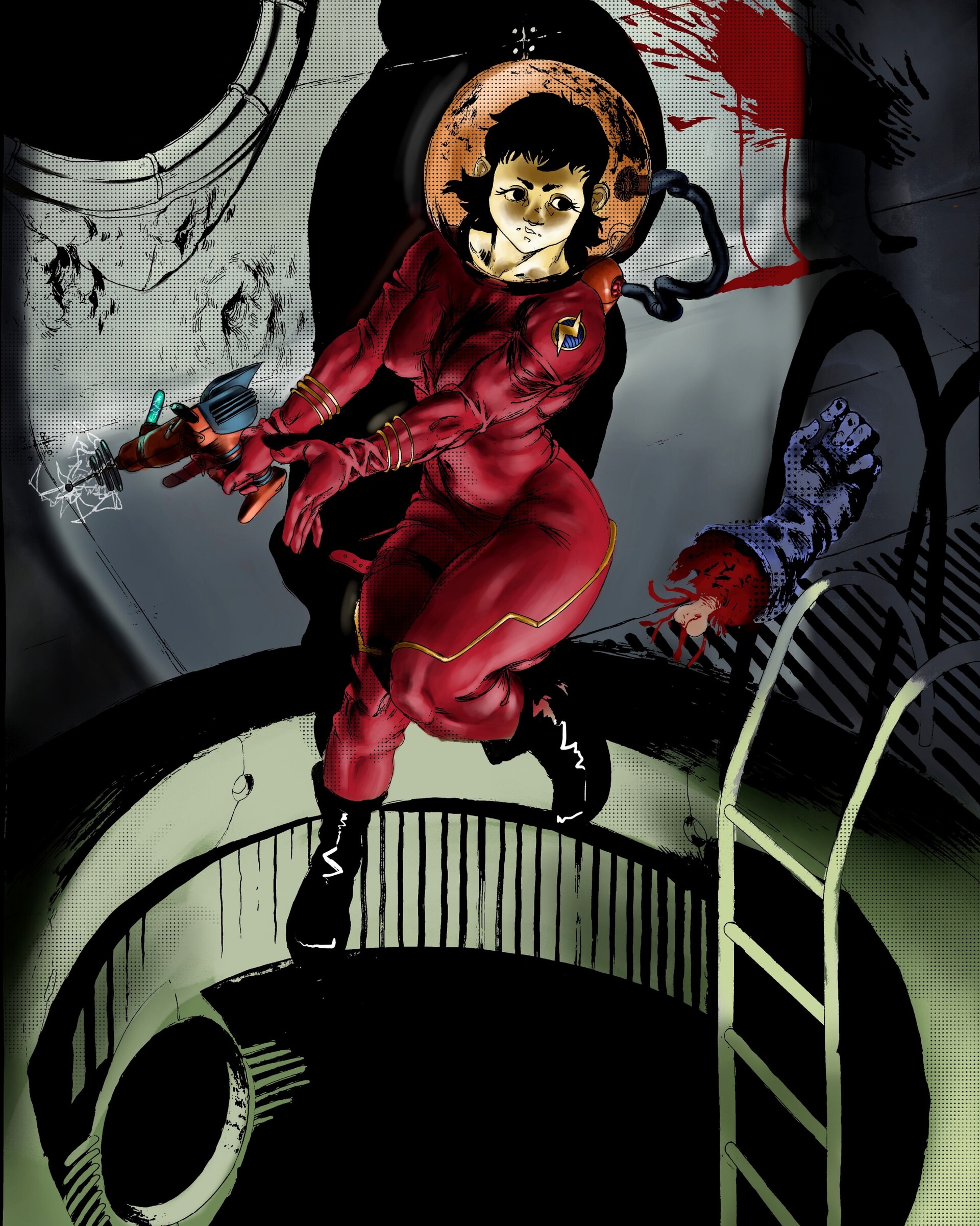 ArtStation - "Terror in deEP SPACE"