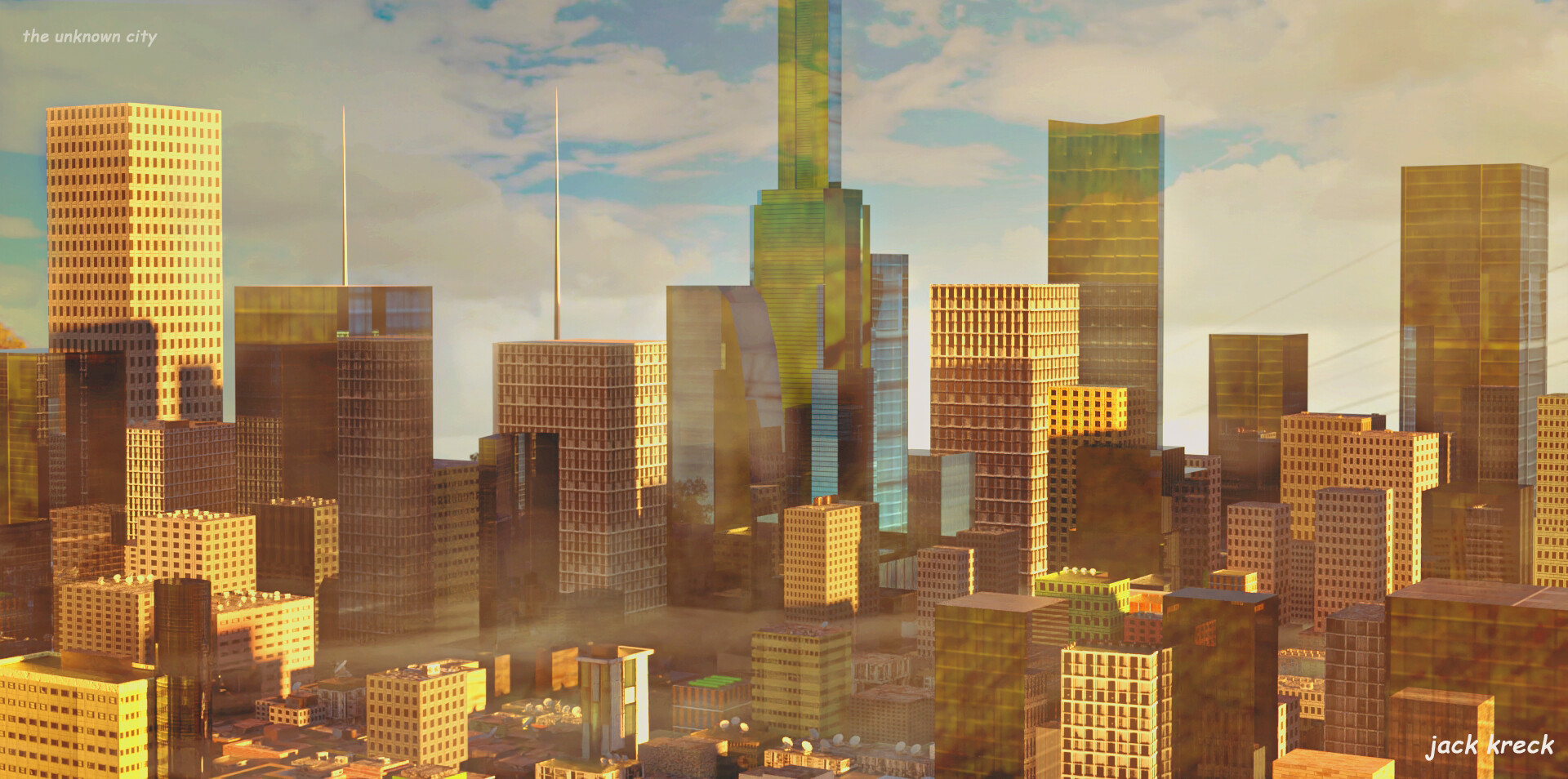 ArtStation - The unknown city