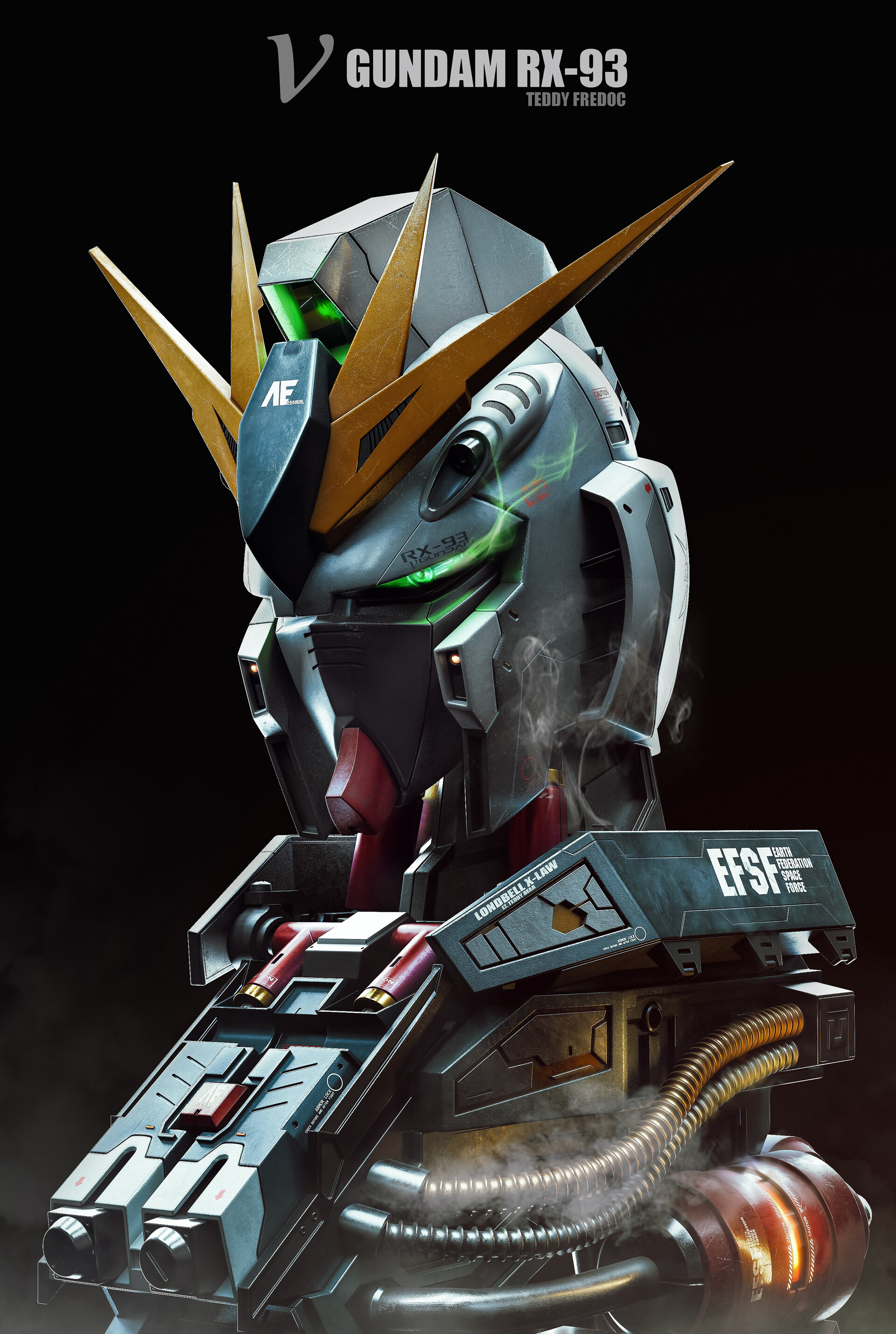 ArtStation - Gundam RX-93