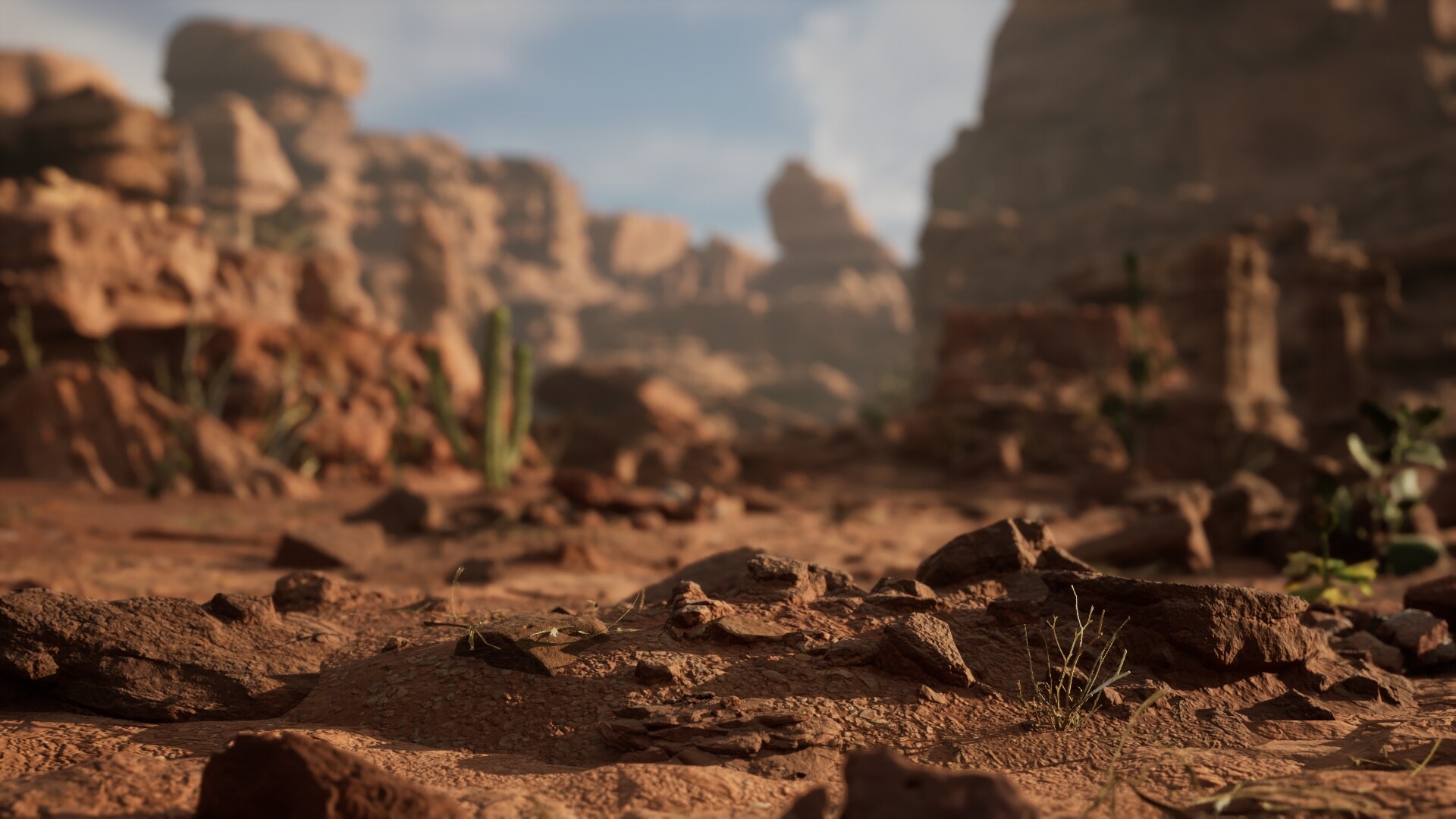 ArtStation - Desert Canyon