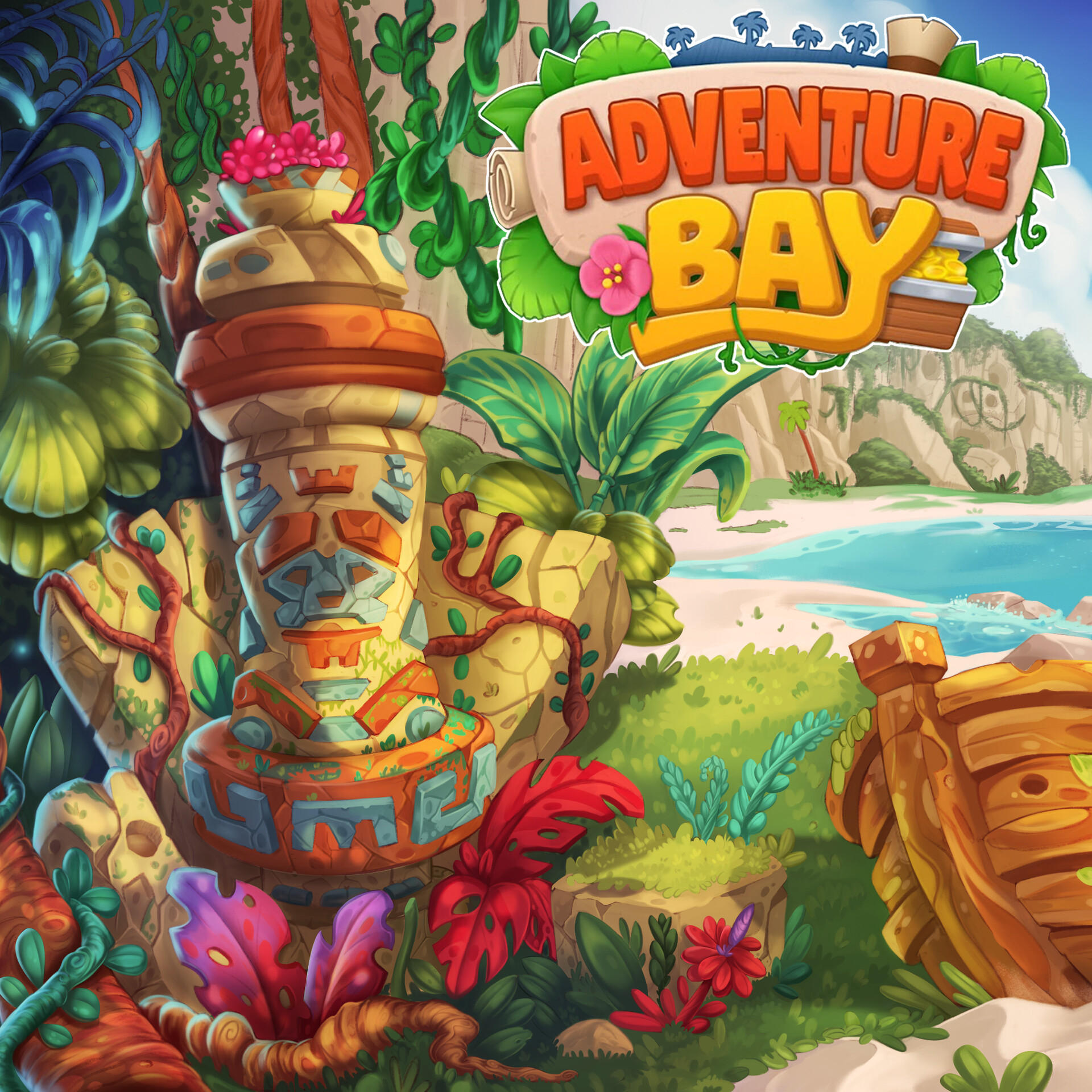 ArtStation - Adventure Bay Splash Art