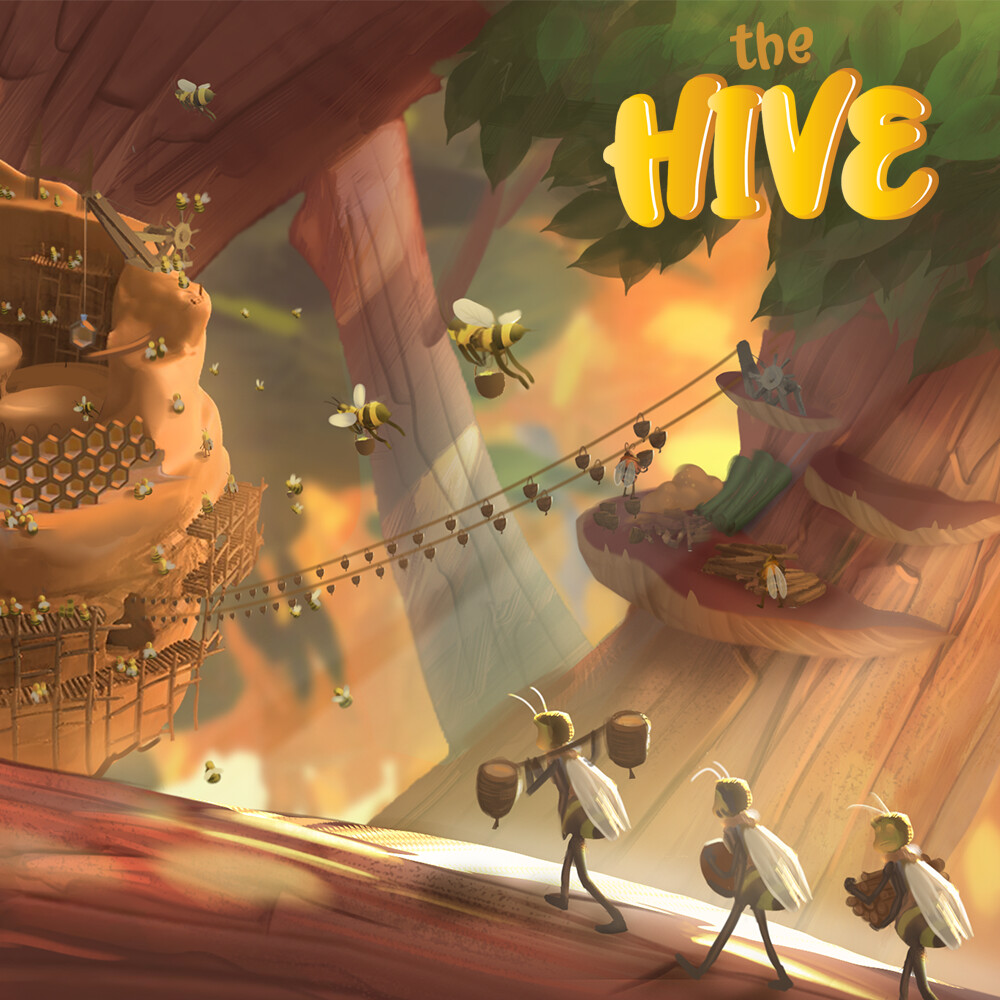 ArtStation - The Hive: Concept Art - Part I