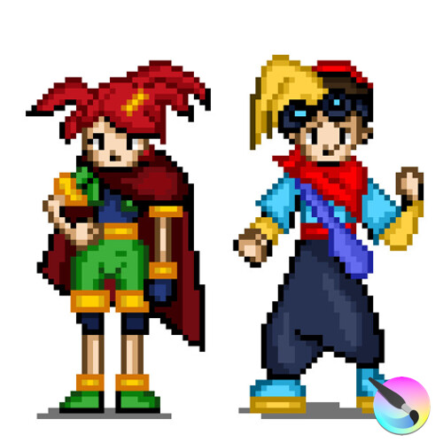 ArtStation - Pixel Art Characters