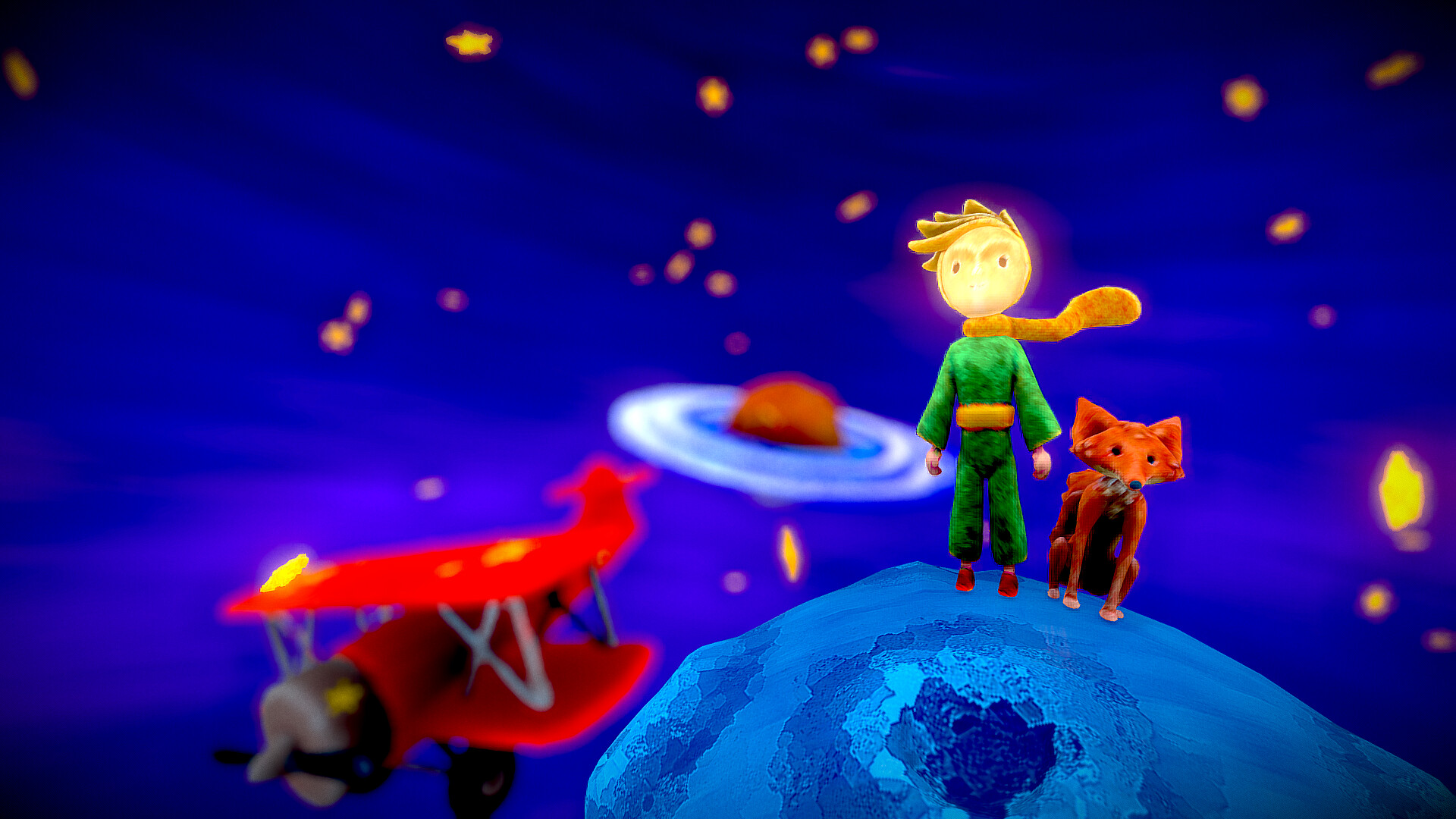 ArtStation - The little prince Sketchfab Storybook Challenge