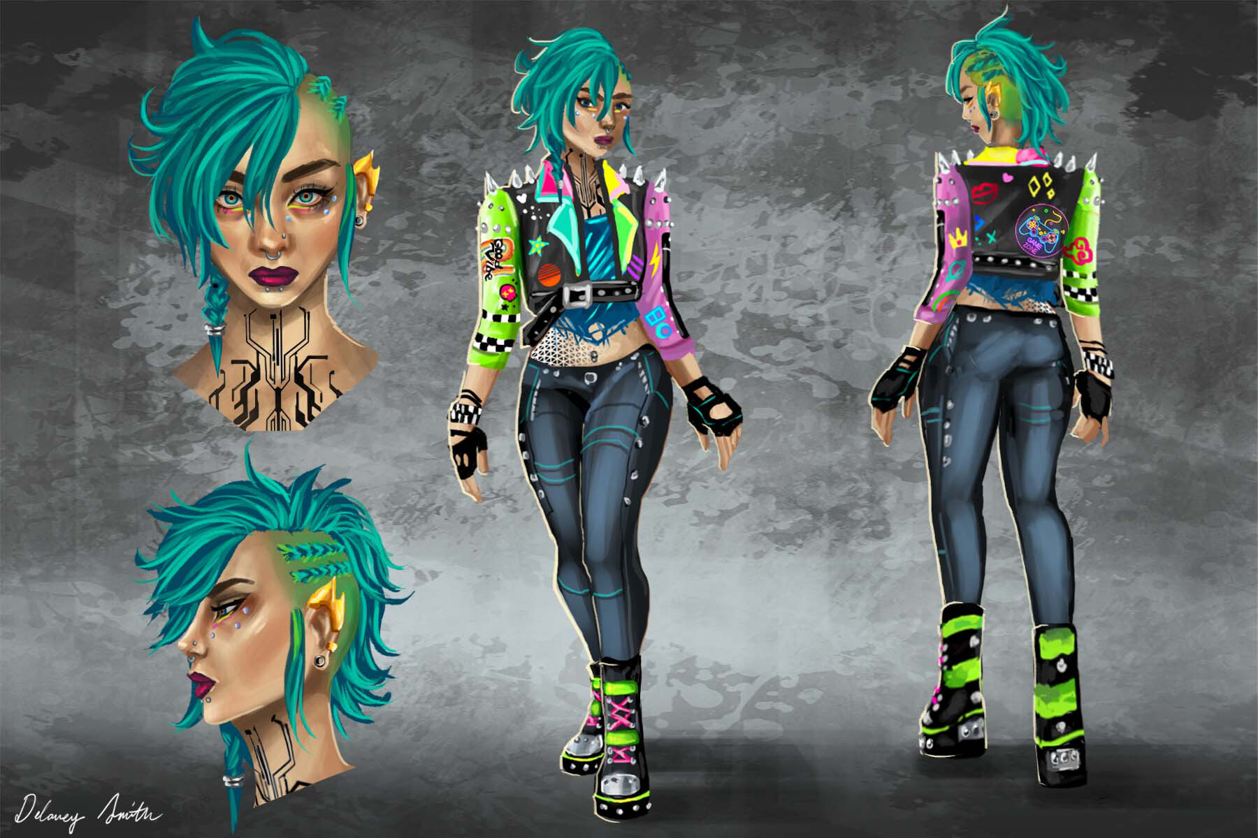 ArtStation - Maxine - Character Art