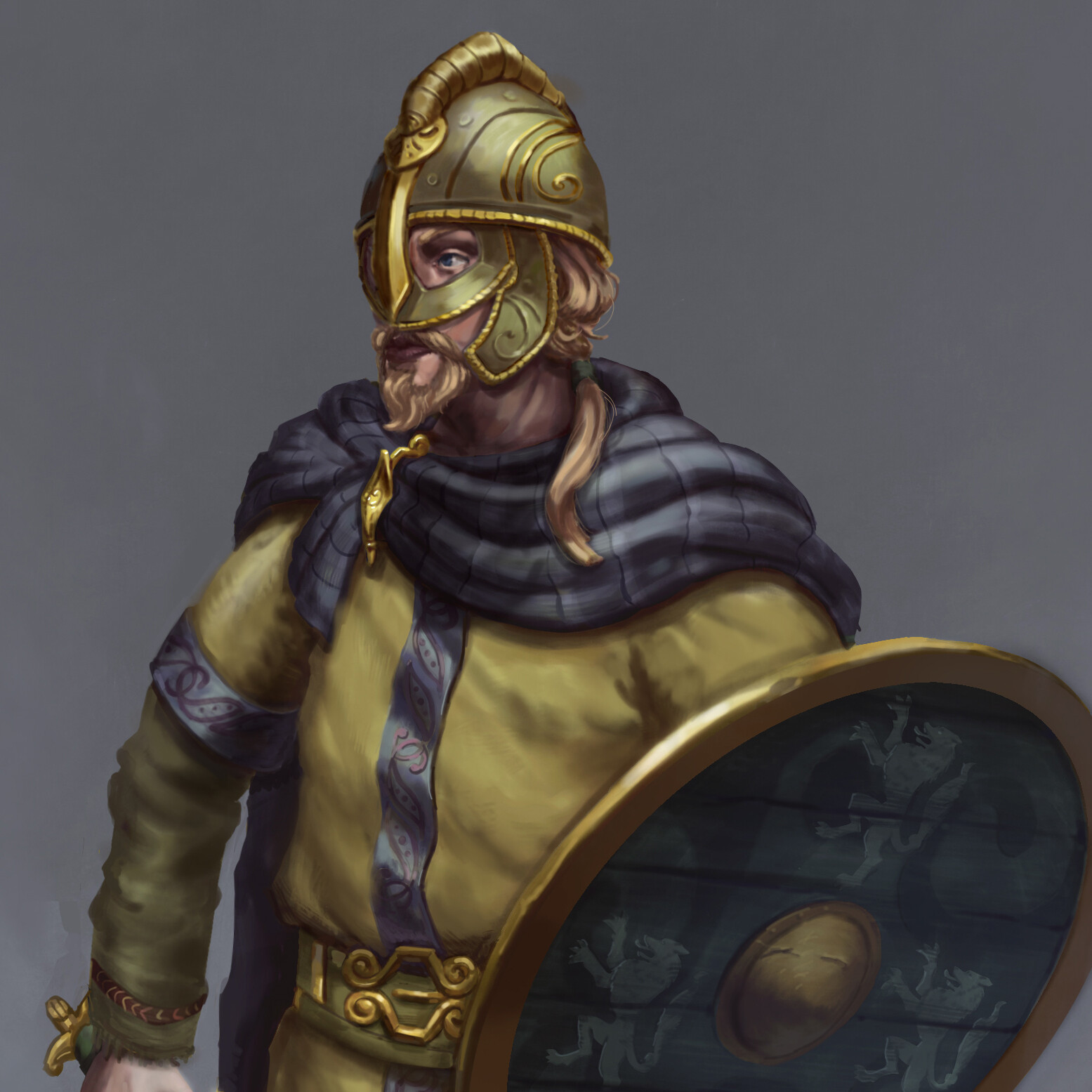 ArtStation - Gaelic Warrior