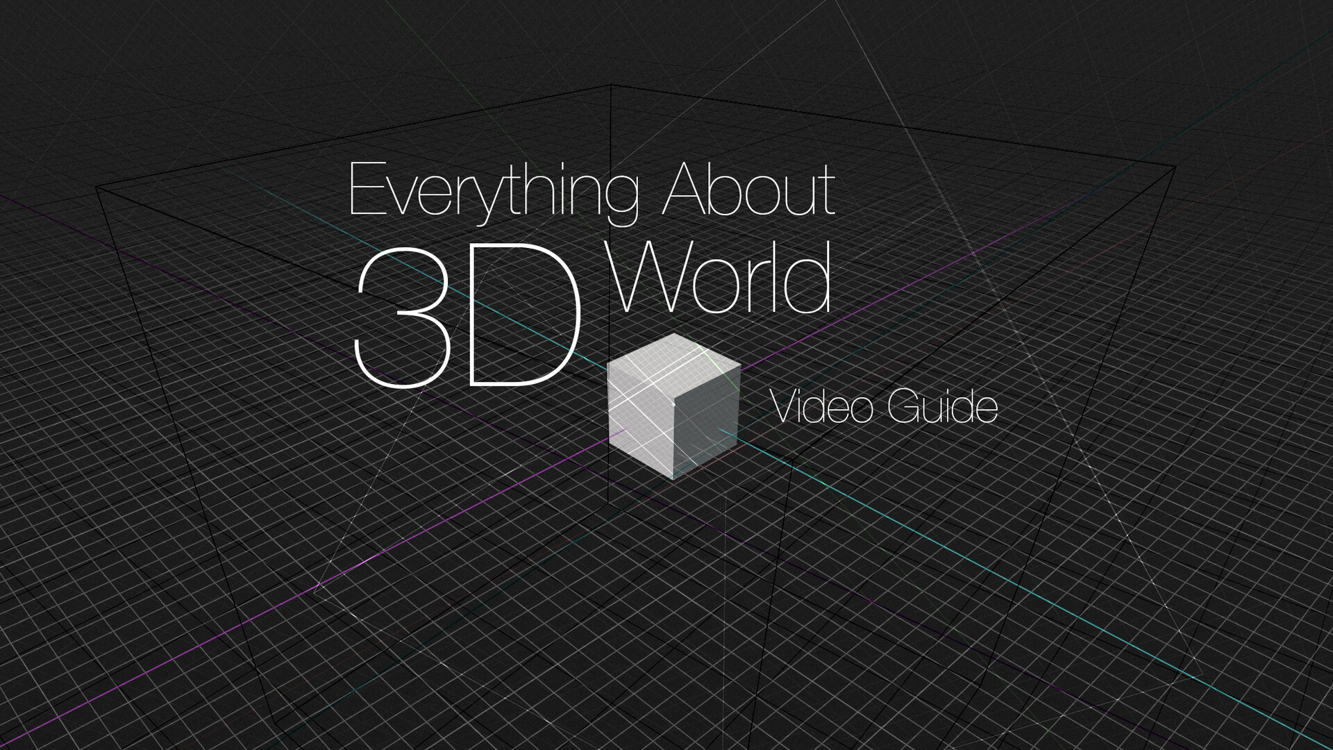 ArtStation - Everything About 3D World (Video Guide)