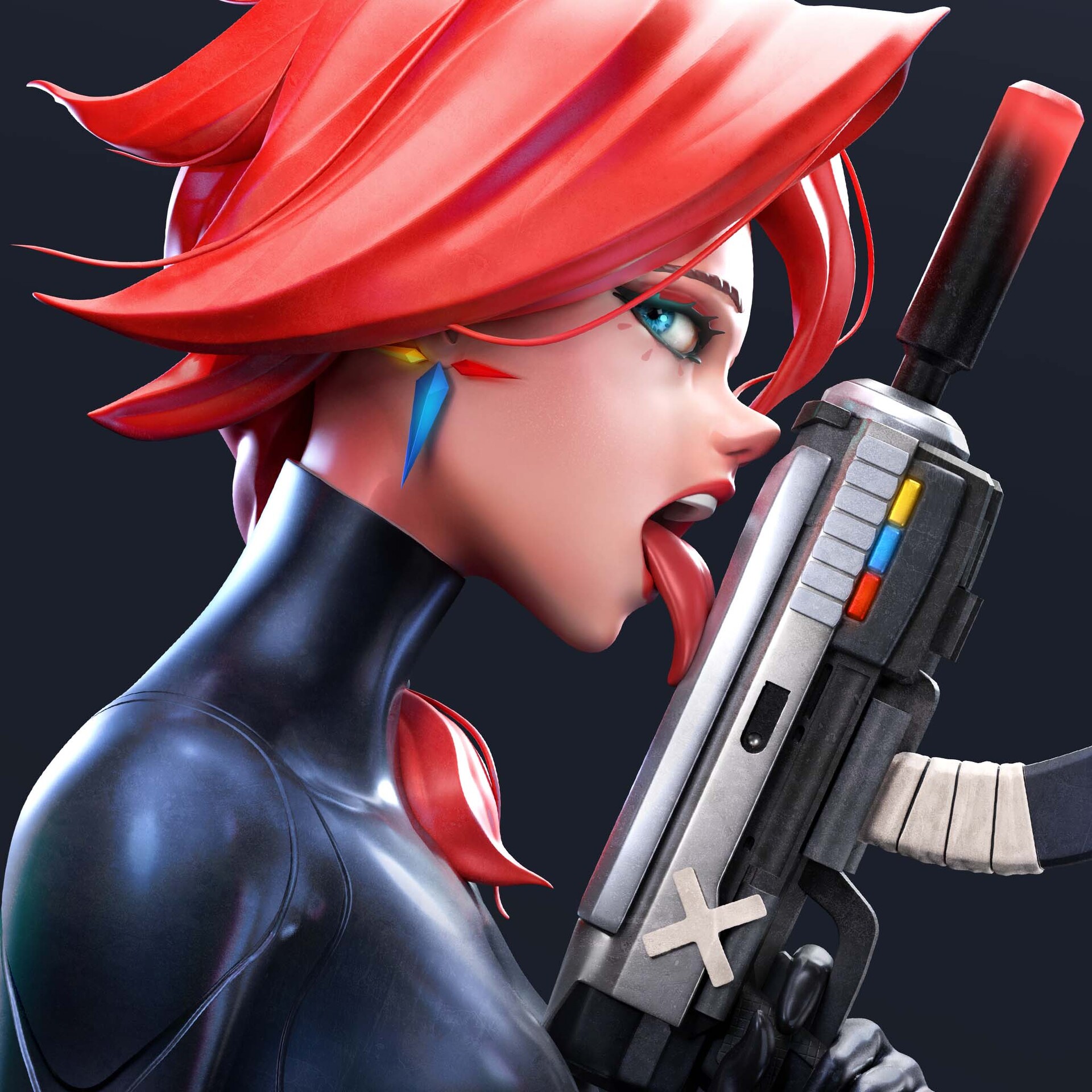 ArtStation - Faye Nimaverse RossDraws "Fanart" Sculpting/Rendering