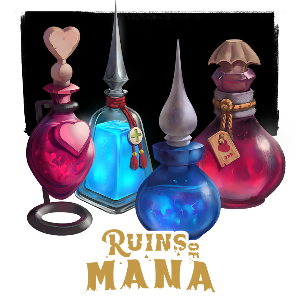 ArtStation - Potions for Adventures