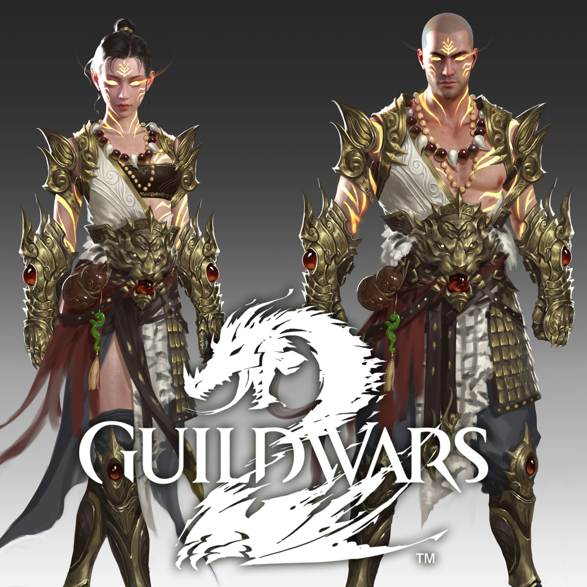 ArtStation - Guild Wars 2 :White Tiger Outfit