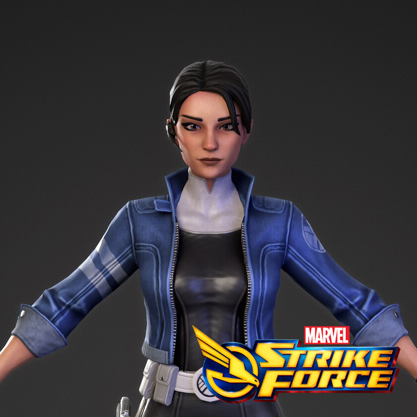 ArtStation - Marvel Strike Force - Maria Hill