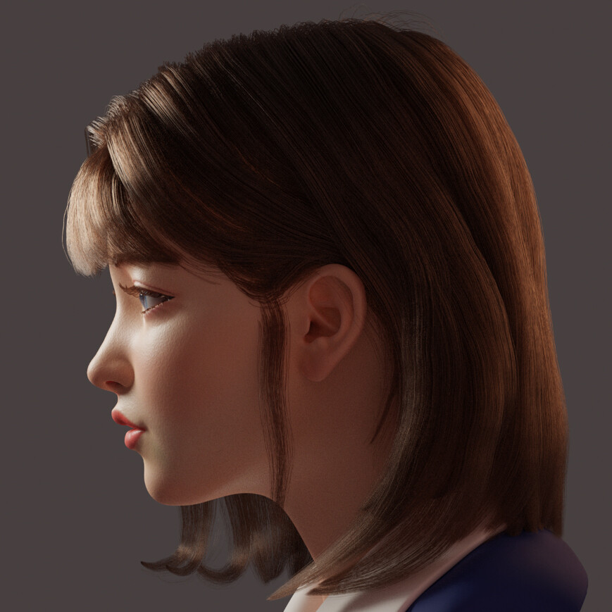 ArtStation - 《SLANDUNK Haruko Akagi》