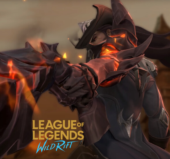 ArtStation - High Noon Lucian Wild Rift Skin Turntable Animation