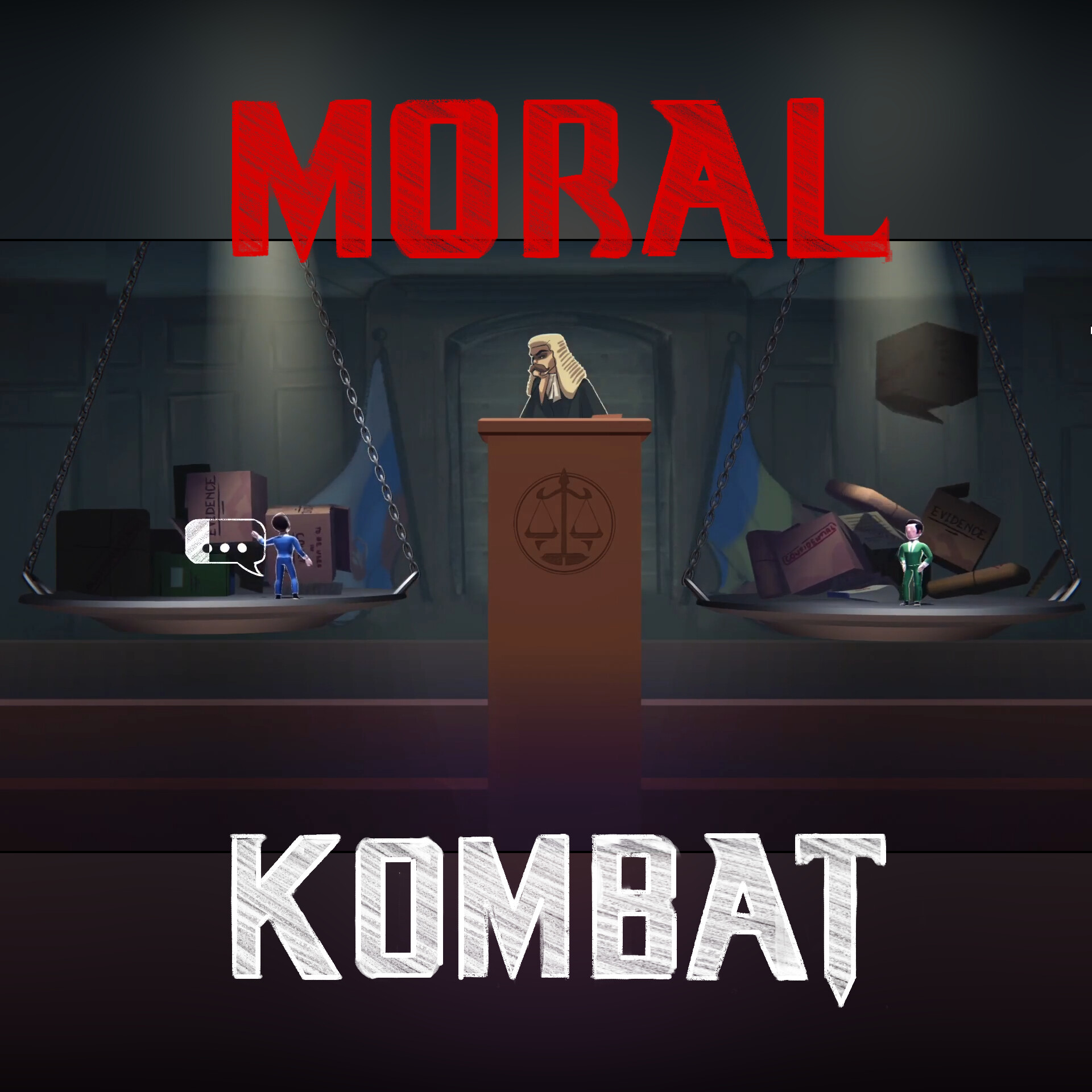 ArtStation - Moral Combat - a 48-hour Game Jam Project