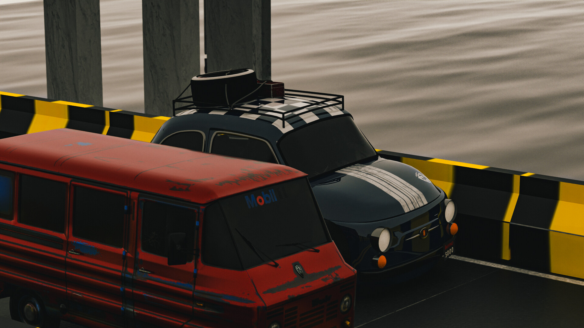 ArtStation - Car chase animation | Blender 3.0