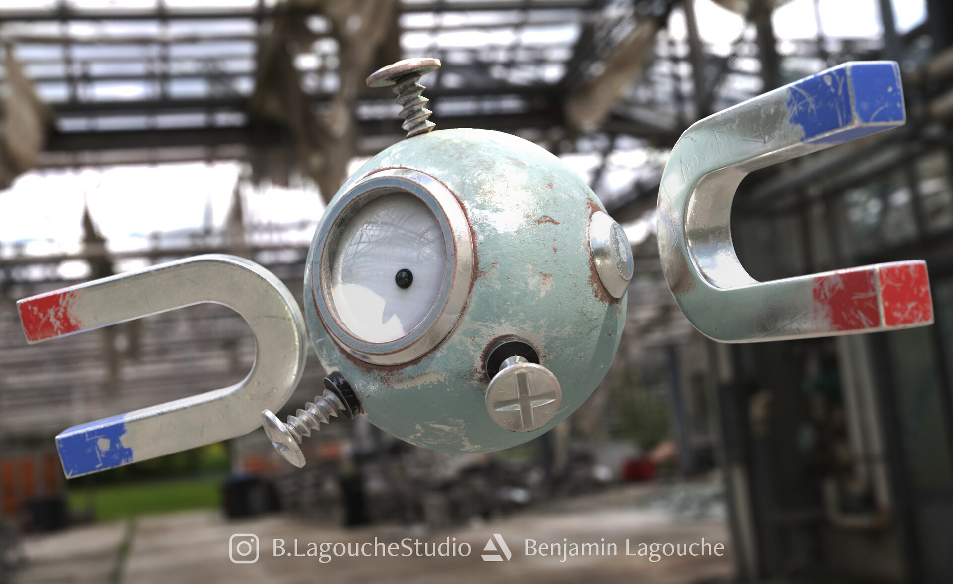 ArtStation - Magnemite 3D