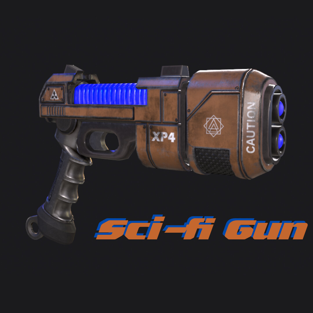 ArtStation - Sci-fi Gun