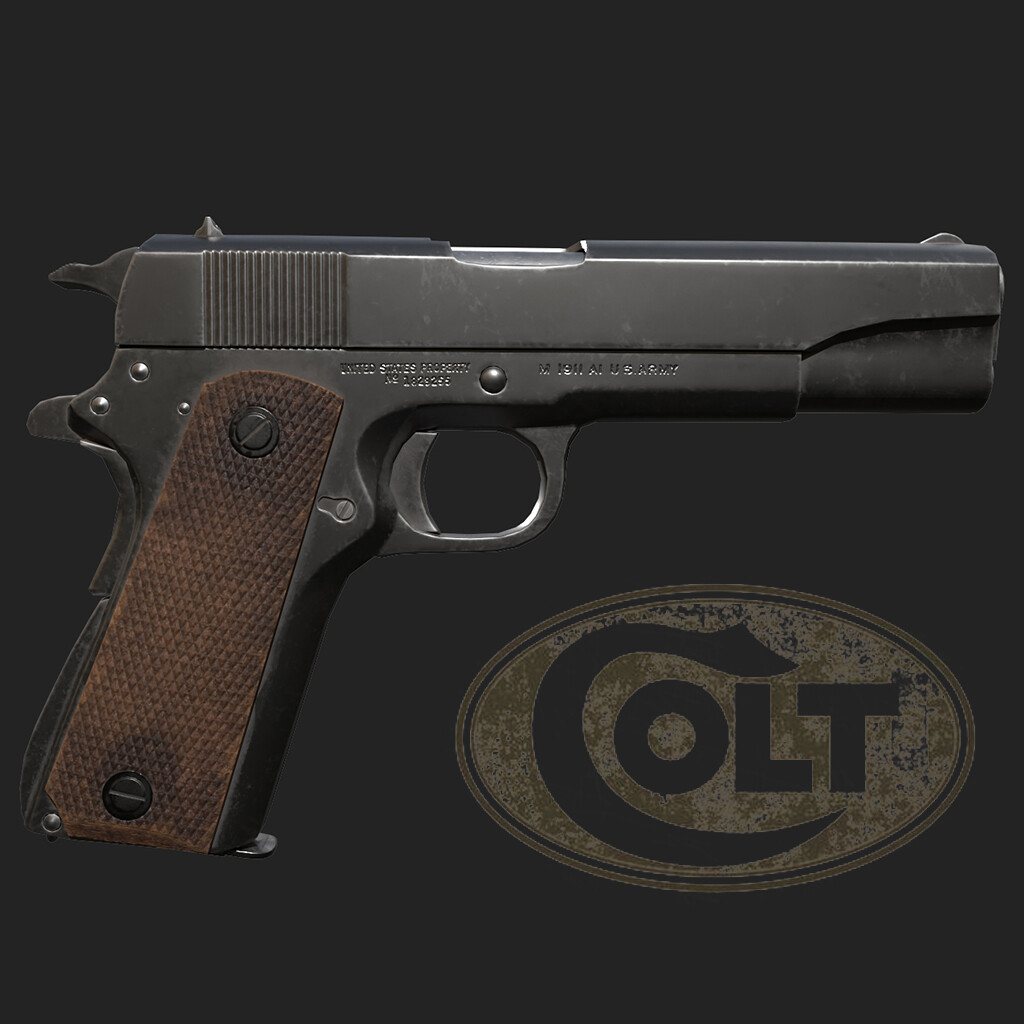 ArtStation - Colt M1911