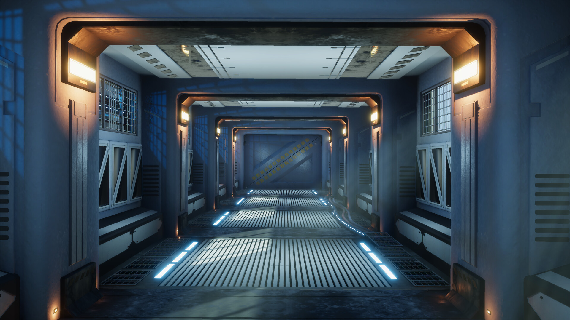Martin Herrera - Sci-Fi Corridor Recreation | 3D Model