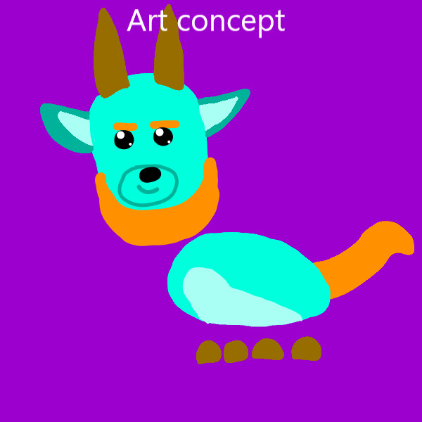 ArtStation - Adopt Me kirin: Inspired by dreamcraft. Art concept