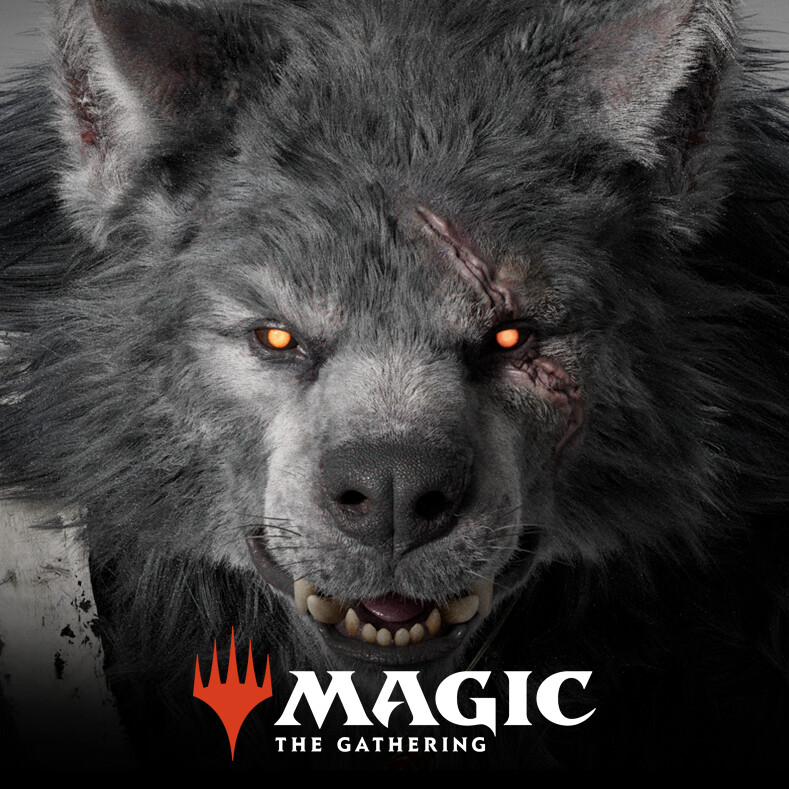 ArtStation - MTG - MIDNIGHT HUNT - WereWolf