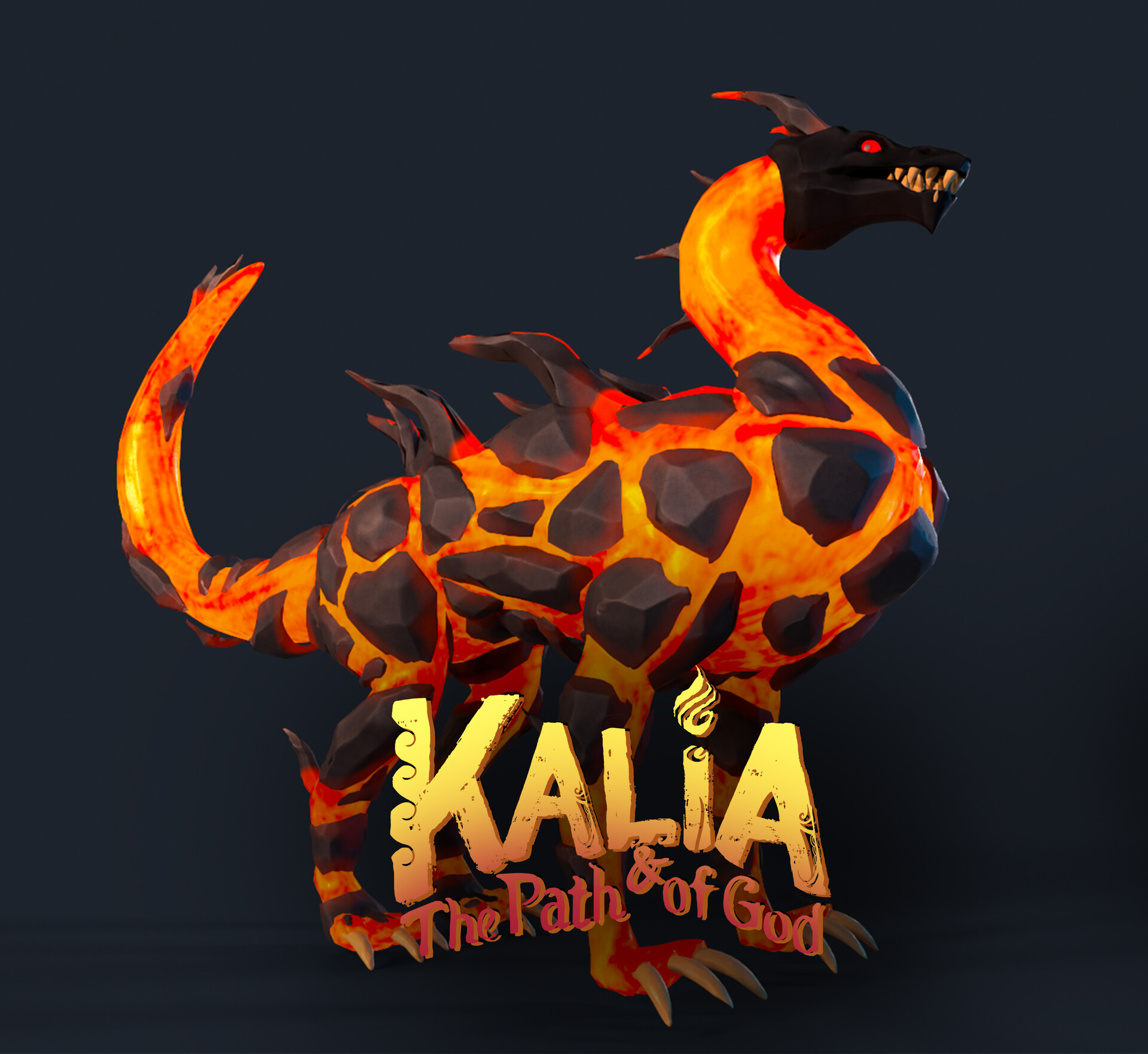 ArtStation - Dragon - Kalia & The Path of God