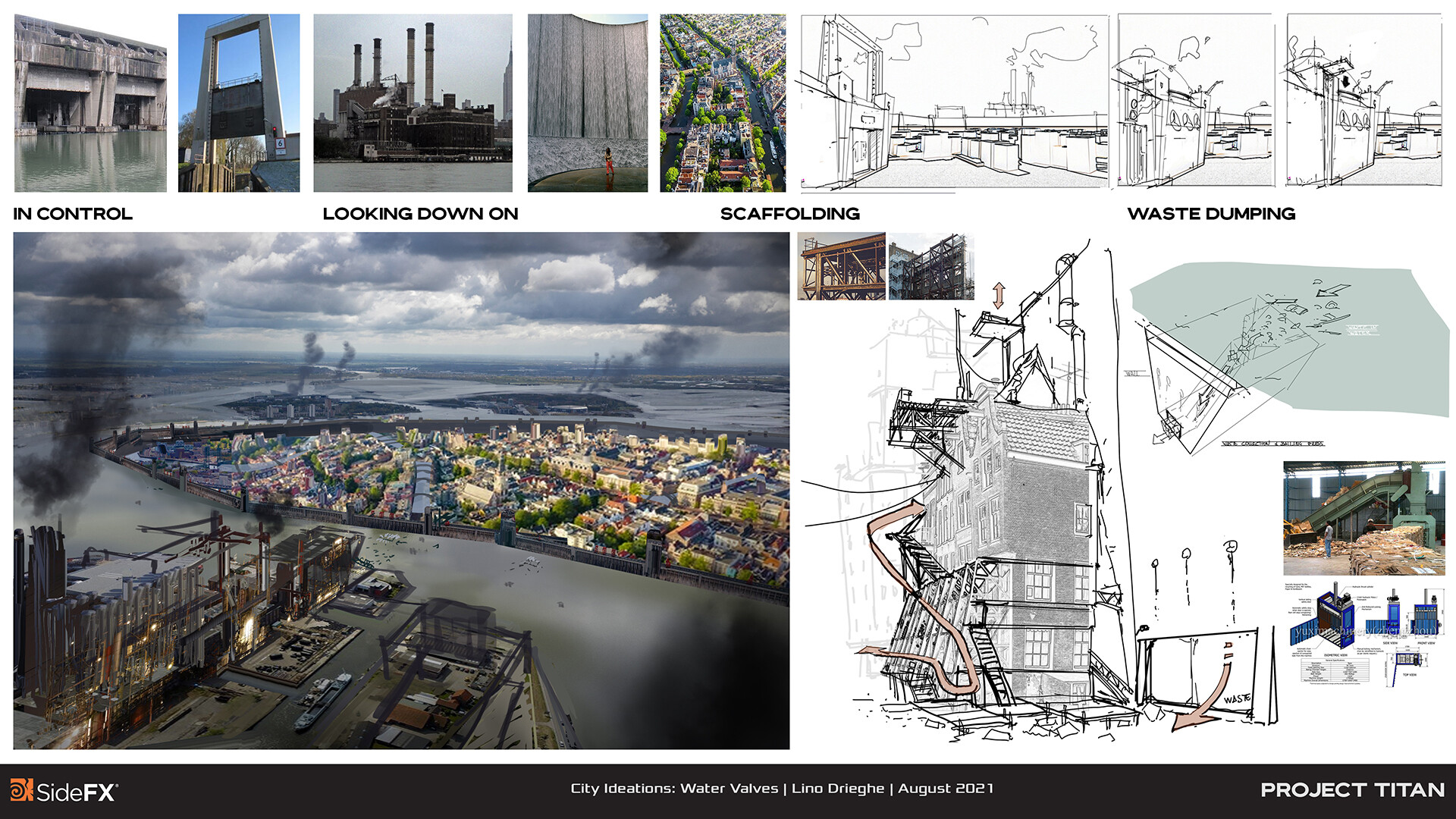ArtStation - SideFX Project TITAN - Concepts
