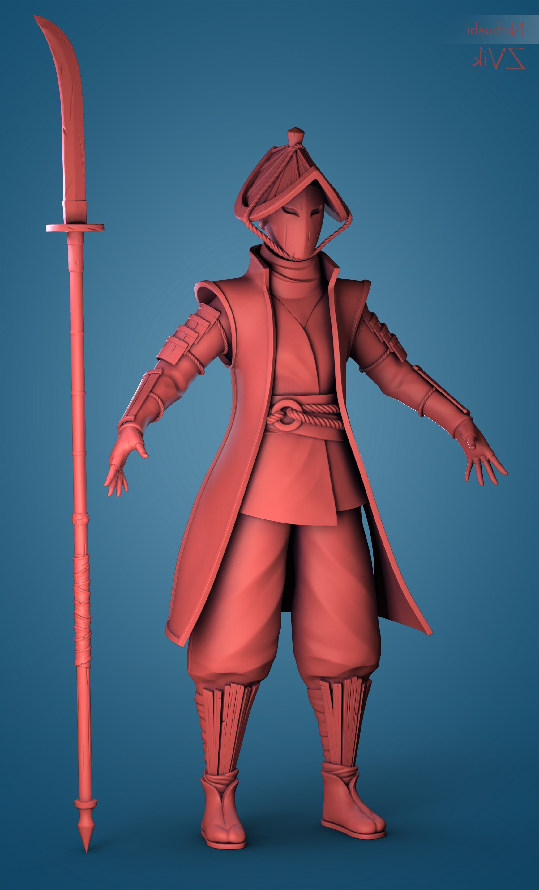 ArtStation - Nobushi (high polly)