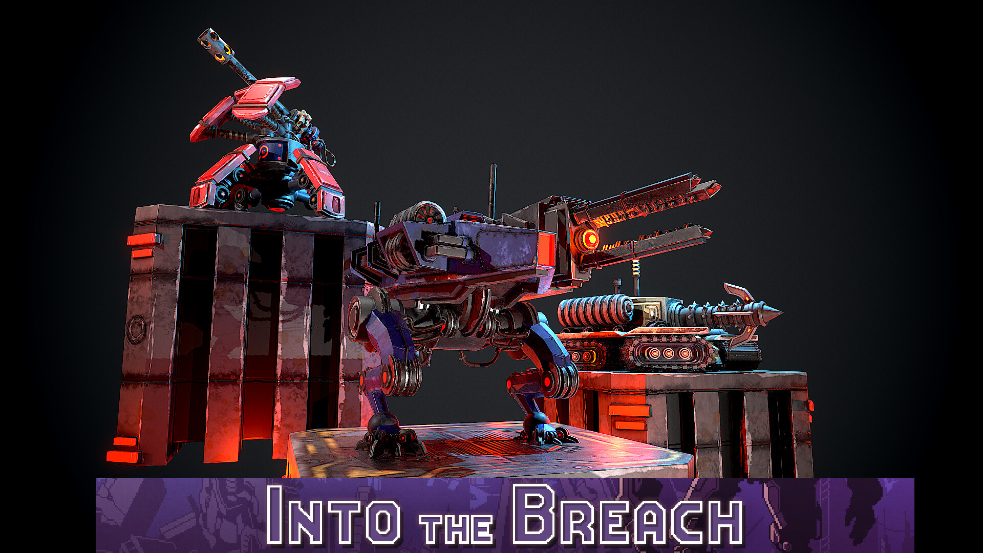 ArtStation - Into The Breach 3d Fan Art