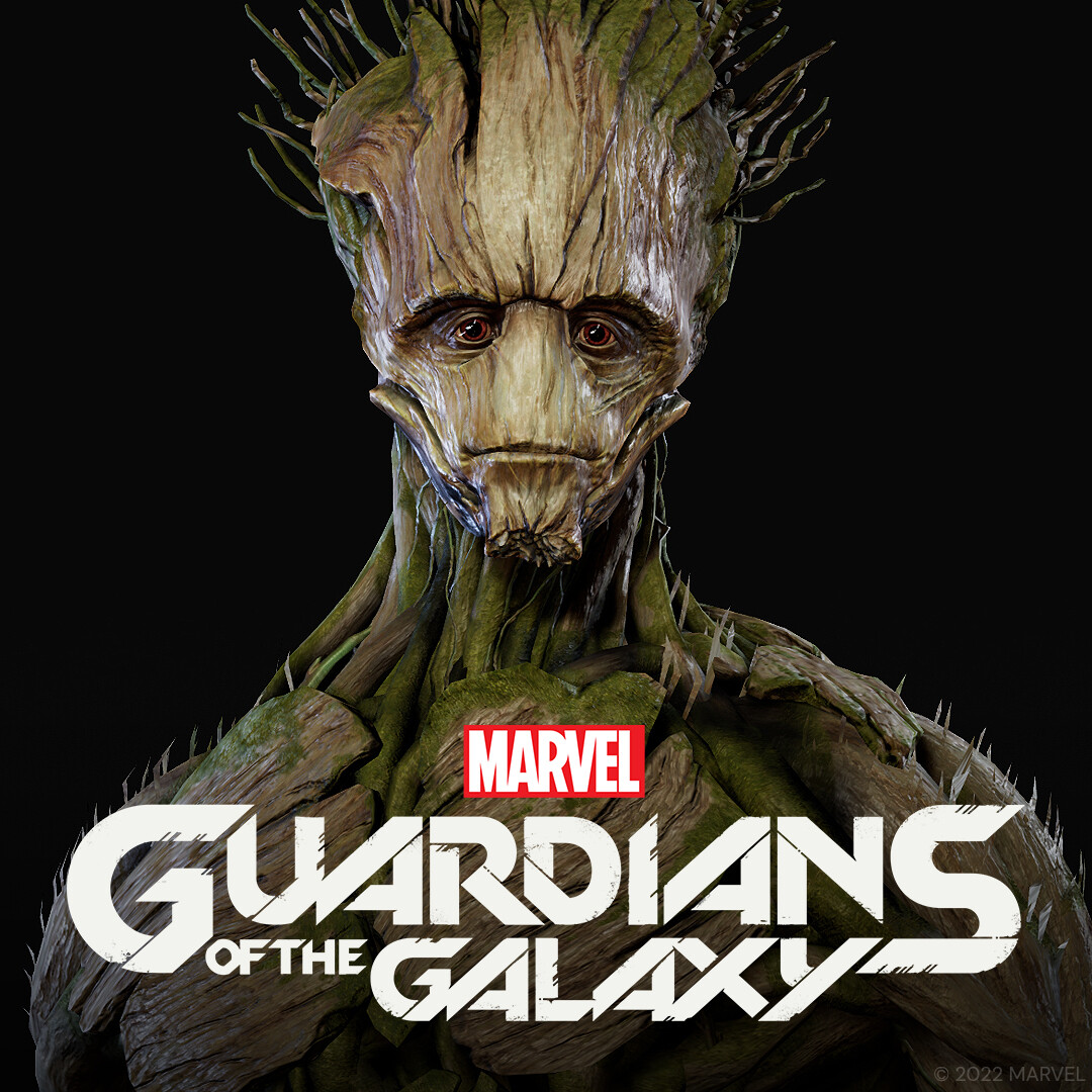 ArtStation - Groot - Five O'Clock Sprouts Outfit - Marvel`s Guardians ...