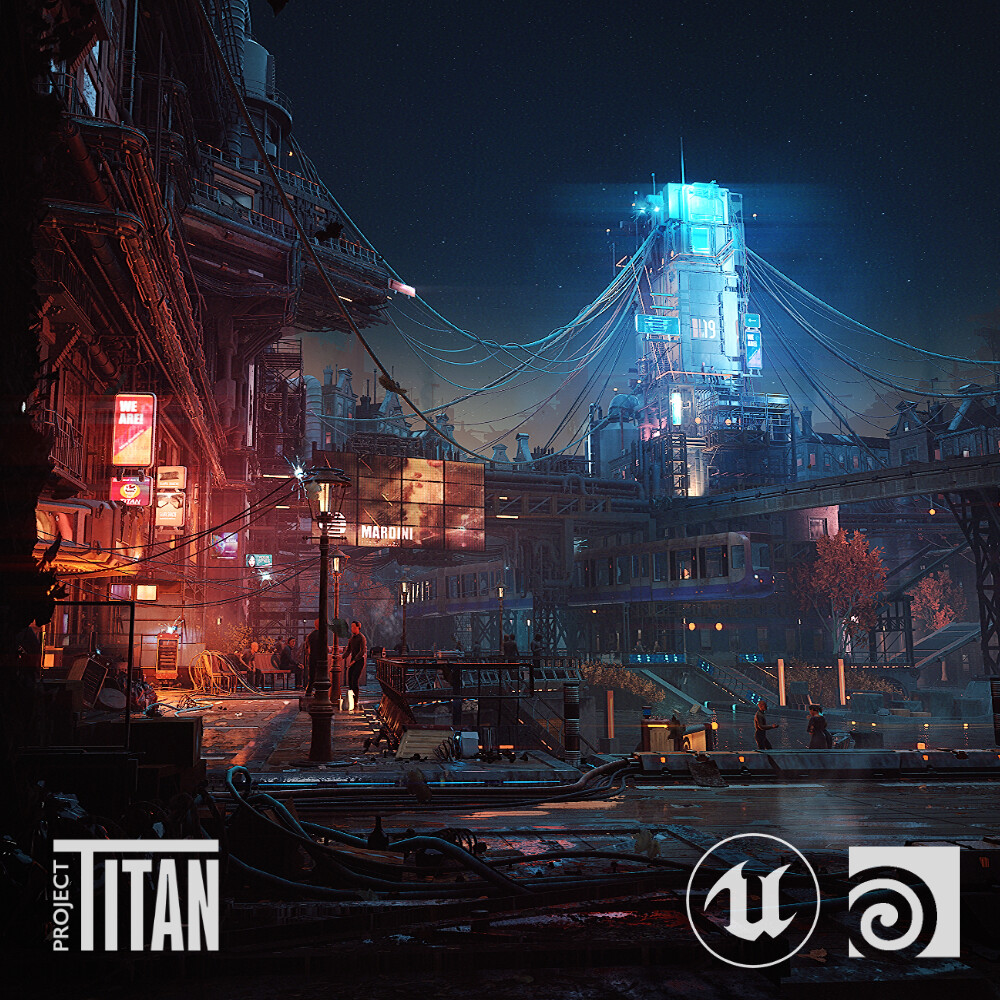 ArtStation - Project Titan - Market