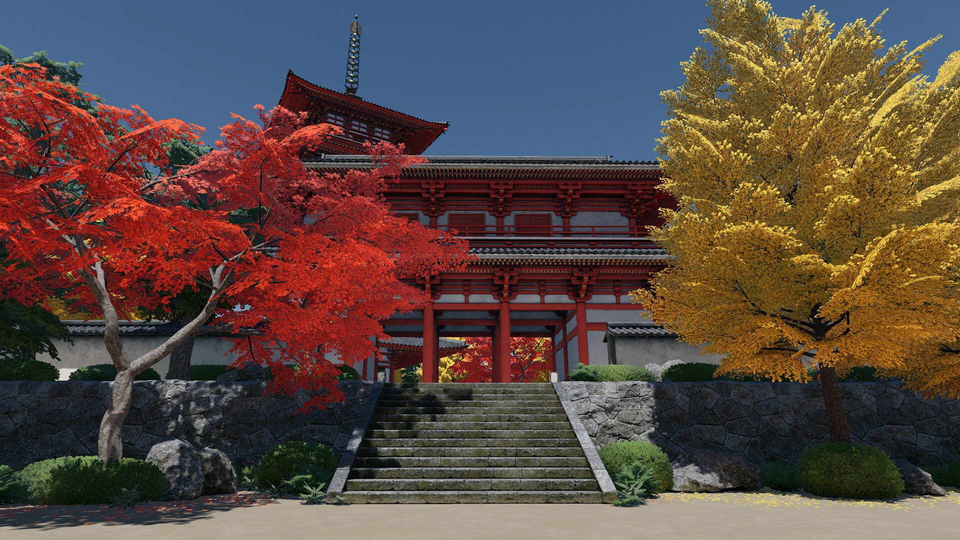 ArtStation - Old Japanese Town Asset
