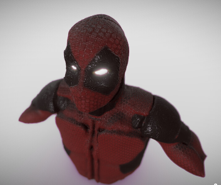 ArtStation - Deadpool zbrush training