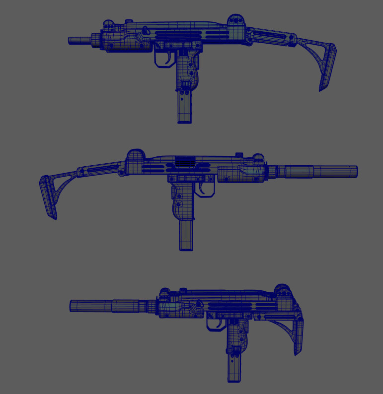 ArtStation - UZI High Rez