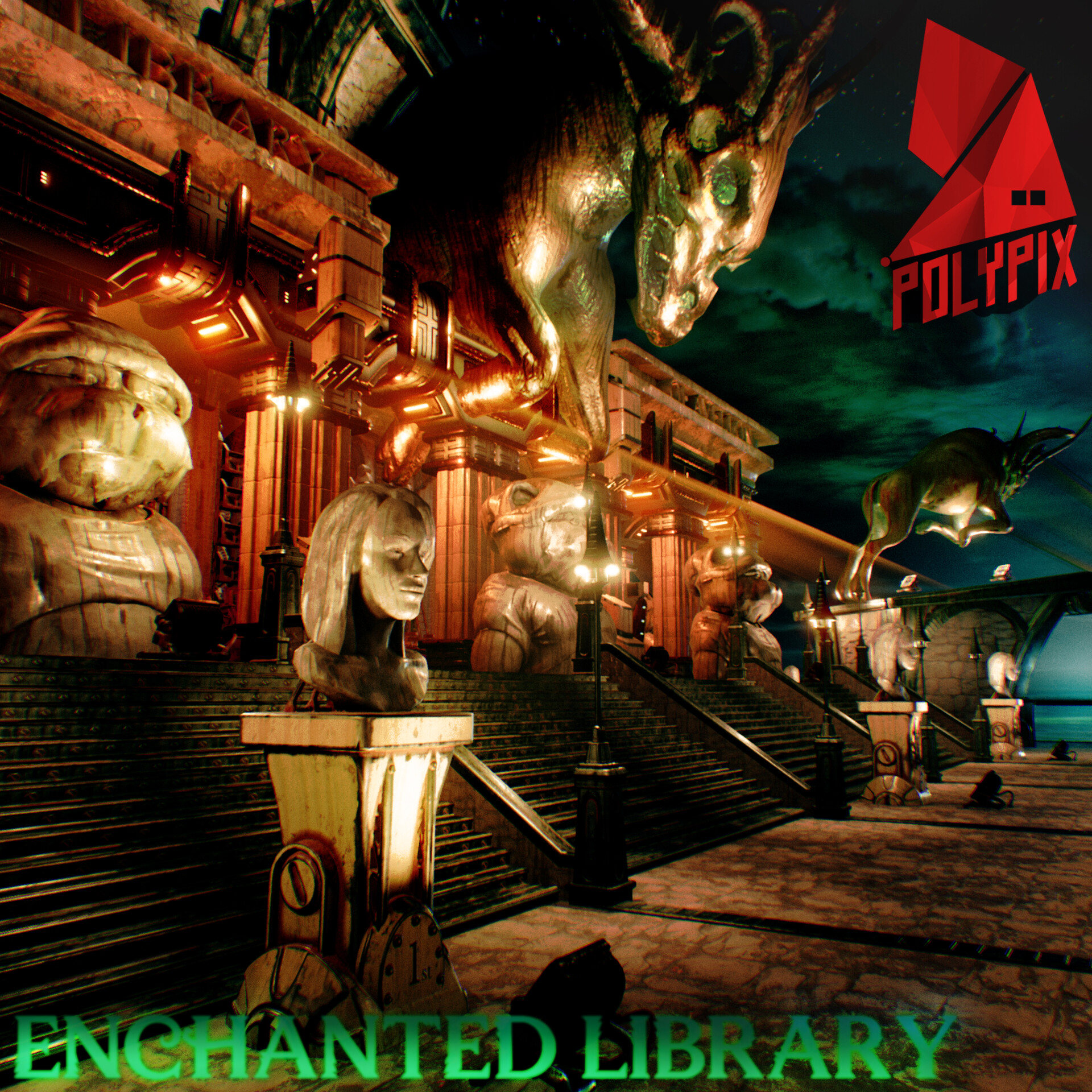 ArtStation - UE Marketplace Enchanted Library