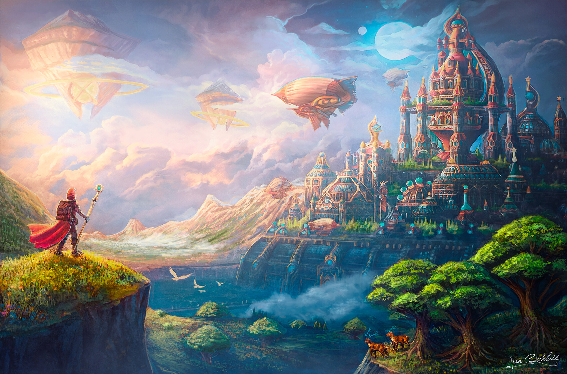 ArtStation - City of wizards