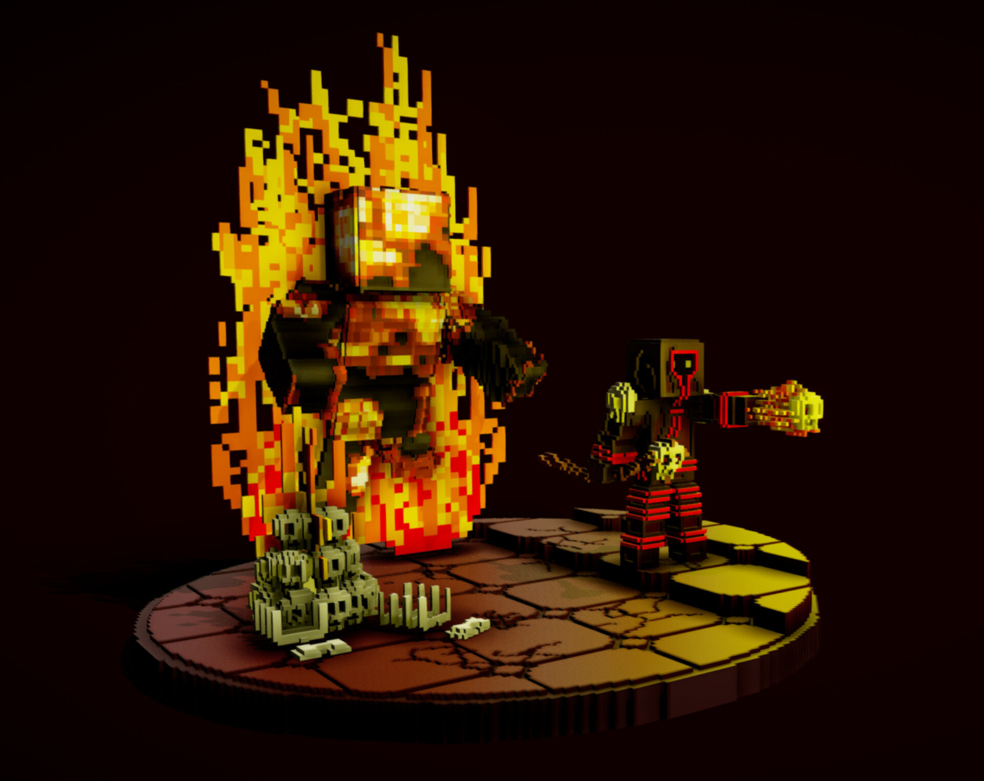 ArtStation - Fire Wizard