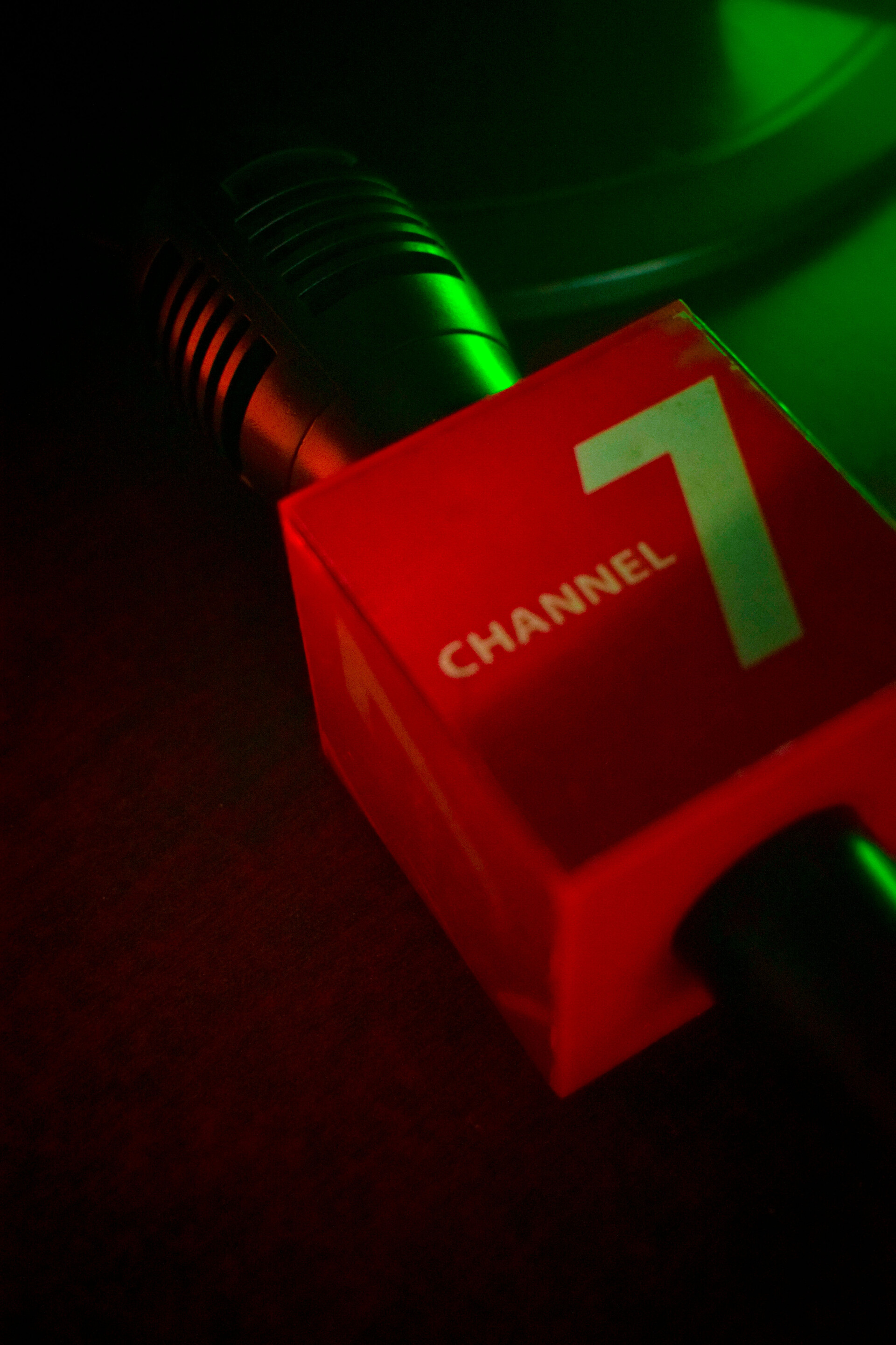 ArtStation - Microphone On Reg Green Gradient | Bangladesh | C7TVBD ...