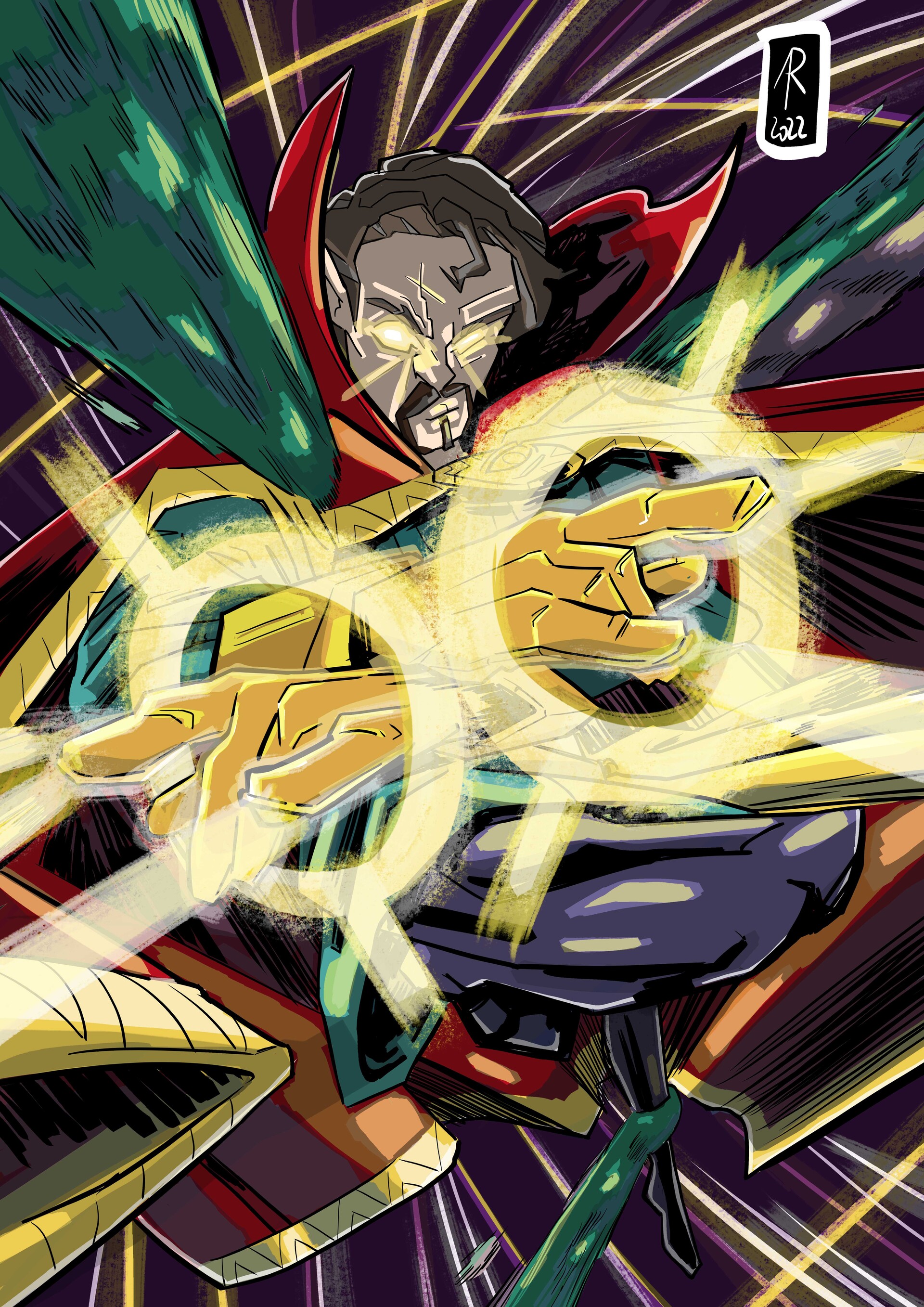 ArtStation - Doctor Strange fan-art!
