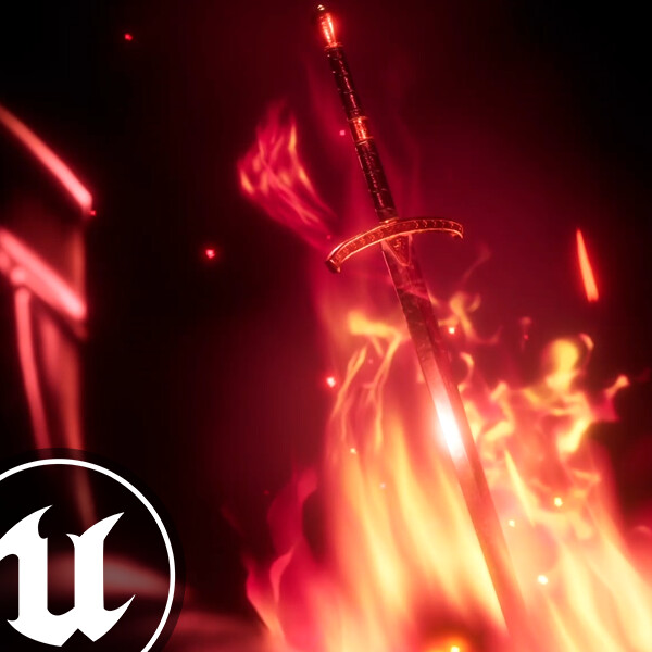 ArtStation - [UE4] Bonfire (RTVFX #48 Challenge)