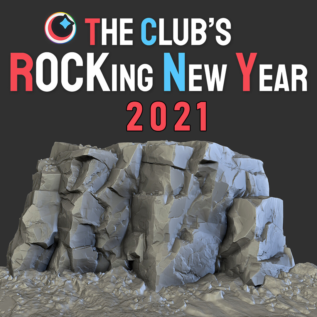 ArtStation - The Clubs Rocking New Year Challenge💎 2021