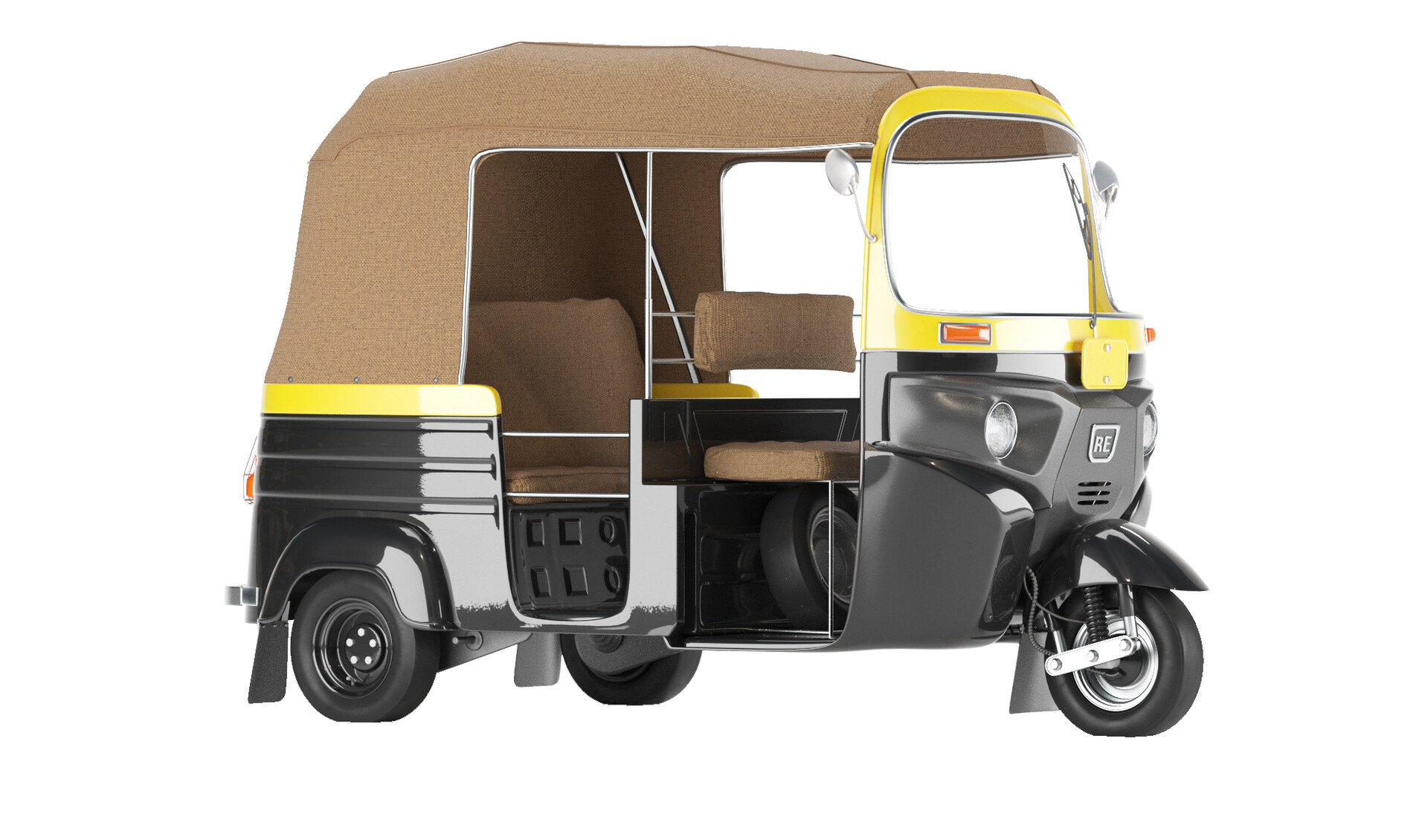 ArtStation - Auto Rickshaw Mini Taxi