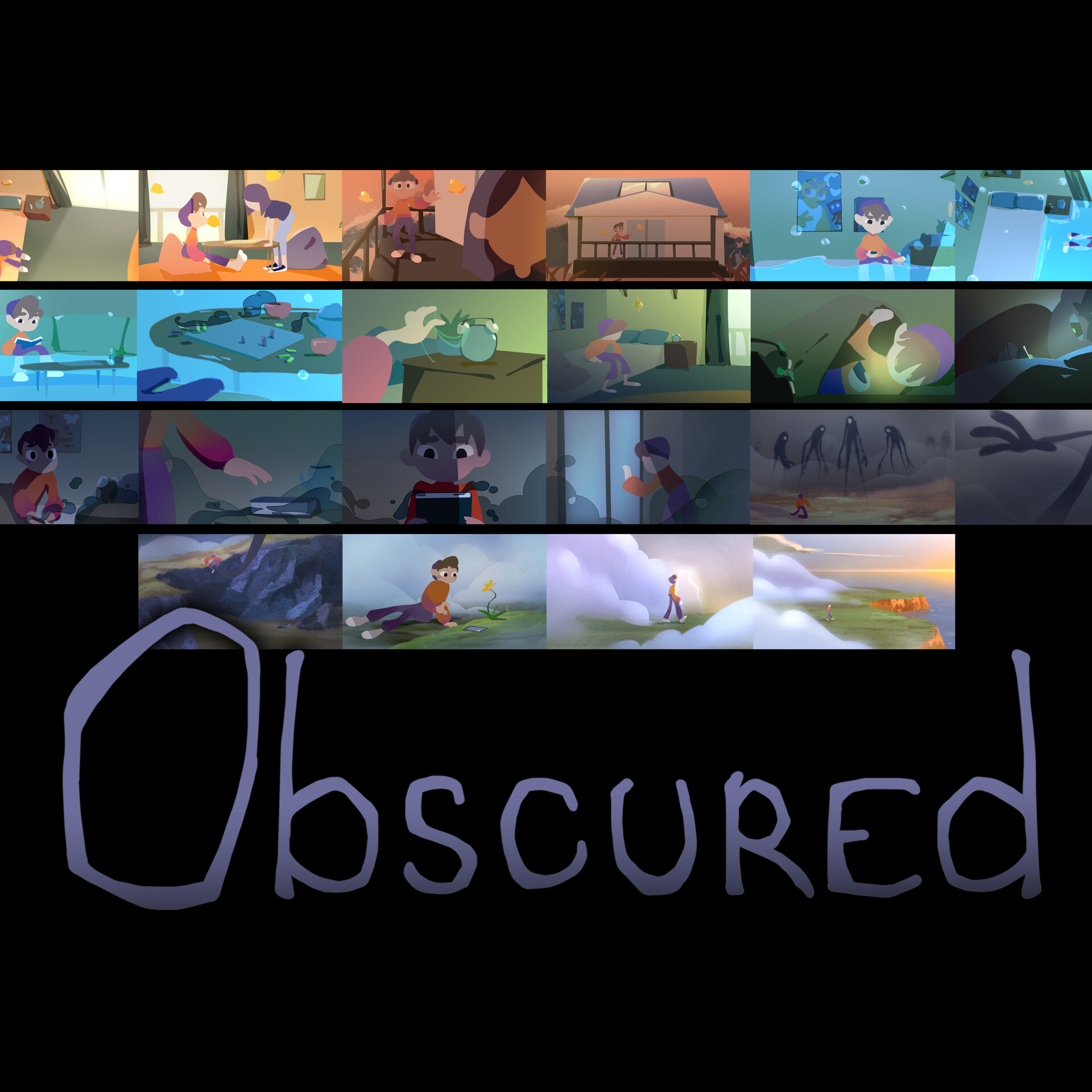 ArtStation - Obscured Color Script and Storyboard
