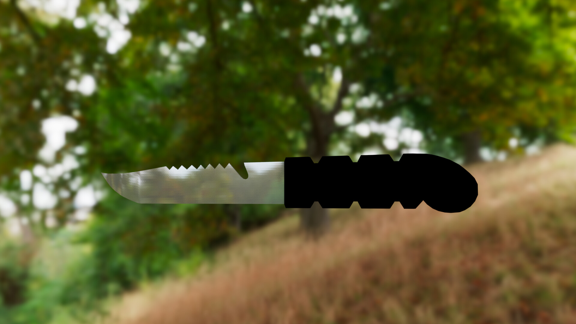 ArtStation - 3D Combat Knife