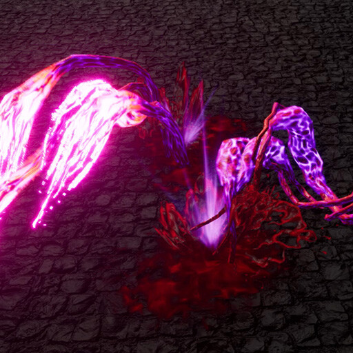 ArtStation - VFX_Study_Blood Vessel Splatter