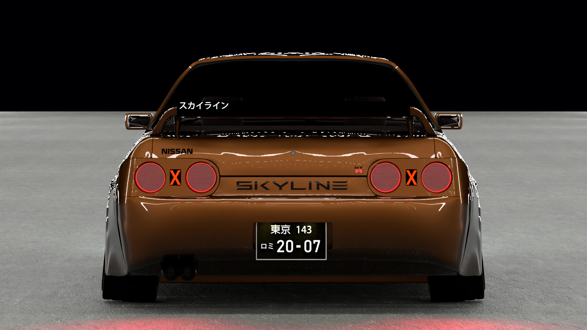 ArtStation - Nissan Skyline GTR R32