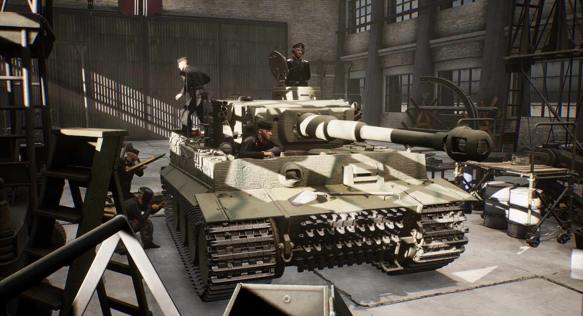 ArtStation - Post Scriptum "Tiger" Panzerkampfwagen VI Ausf. H1 Interior full