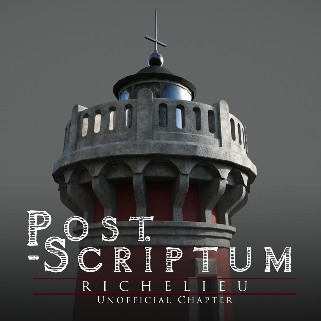 ArtStation - [Chapter Richelieu - Post Scriptum Mod] - Phare de Ouistreham